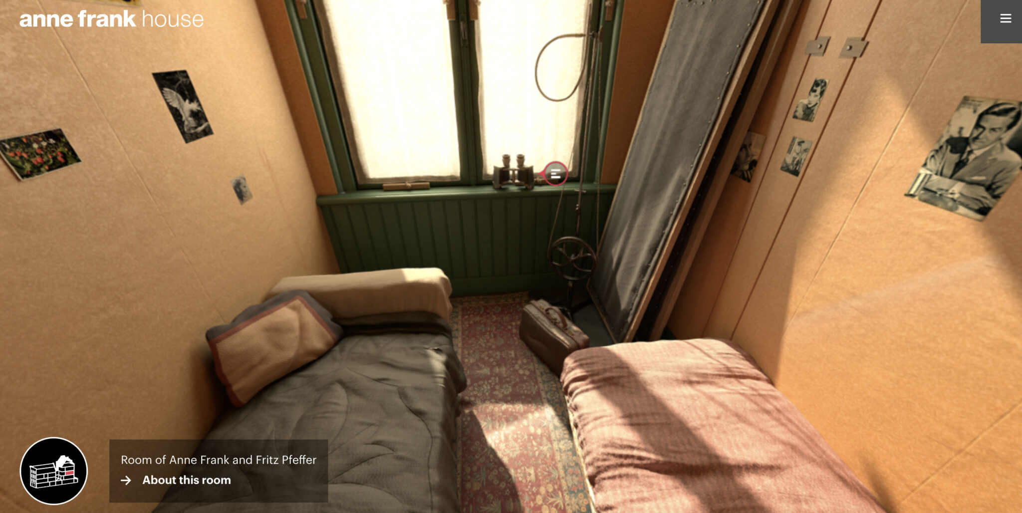 Virtual Tour of The Anne Frank House